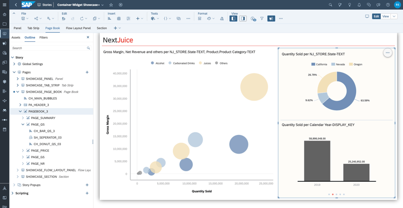 SAP Analytics Cloud - Using SAC container objects correctly